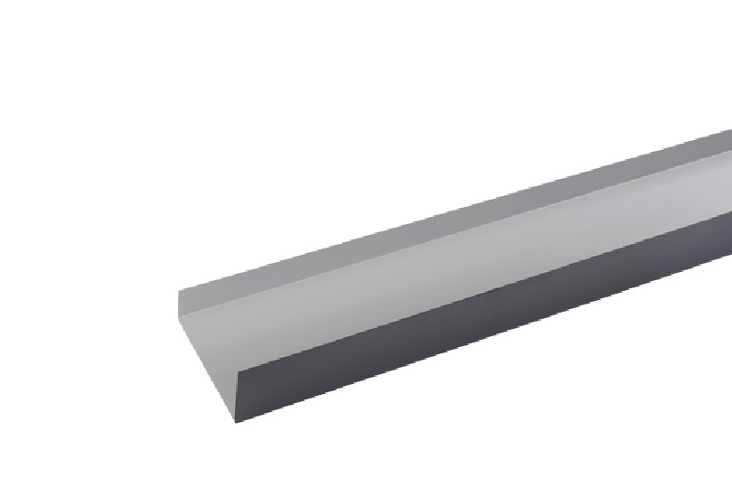 Cheneau ( couloir) Aluminium gris ardoise 2 mètres