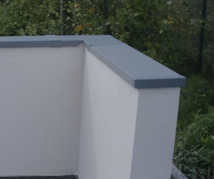 Couvertine Zinc quartz 0,60 mm 2M | Brico-Toiture